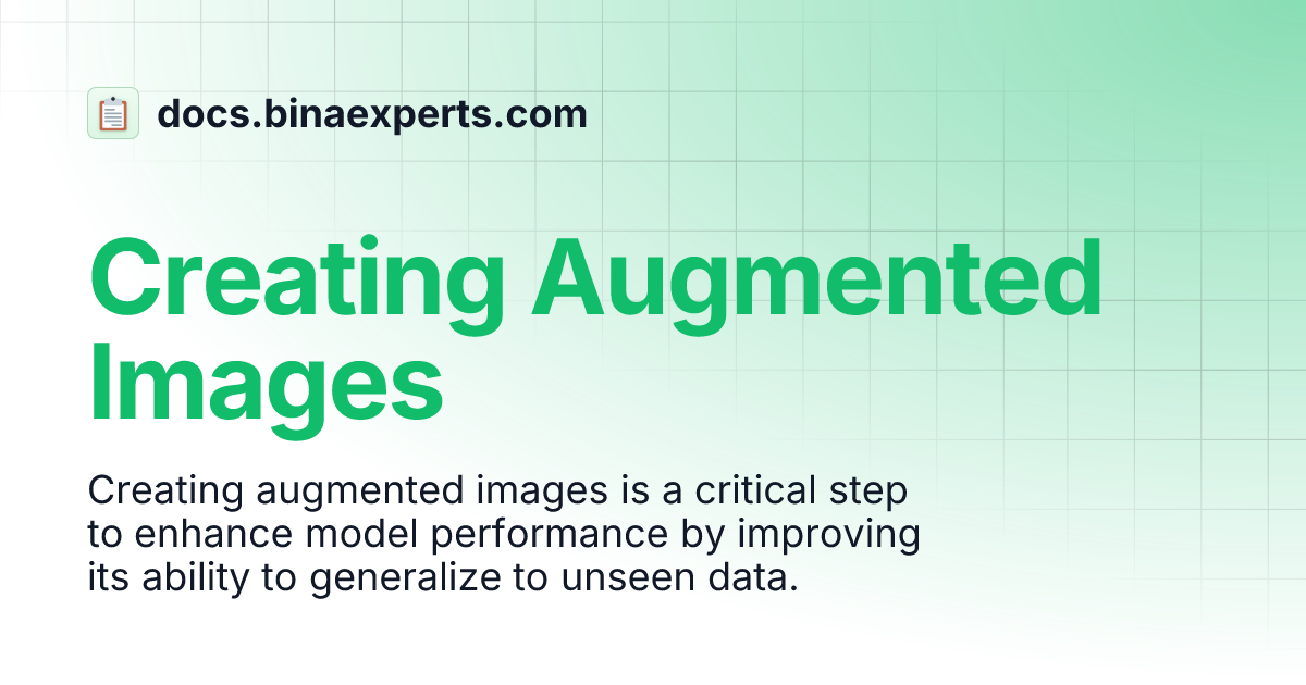 Creating Augmented Images | docs.binaexperts.com